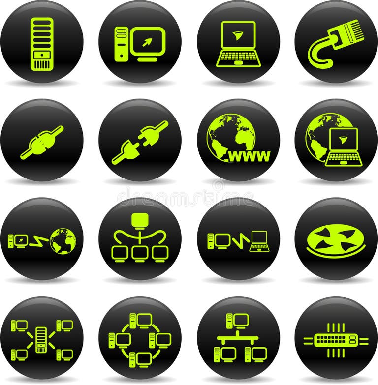 Computer Network Star Topology Stock Illustrations – 55 Computer ...