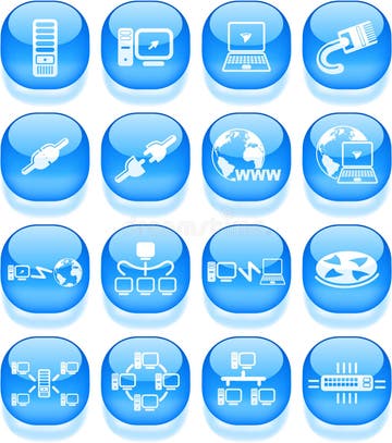 Computer Network Star Topology Stock Illustrations – 55 Computer ...