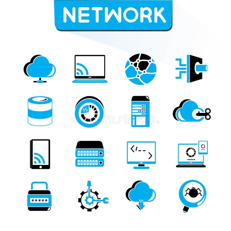 Network Icons Stock Illustrations – 274,191 Network Icons Stock ...