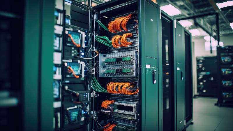 Network Information Technology Background Stock Image - Image of ...