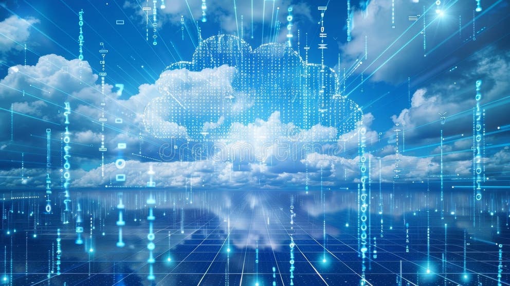 A Network of Interconnected Devices Each Receiving Its Own Unique Data Shower from the Binary ...