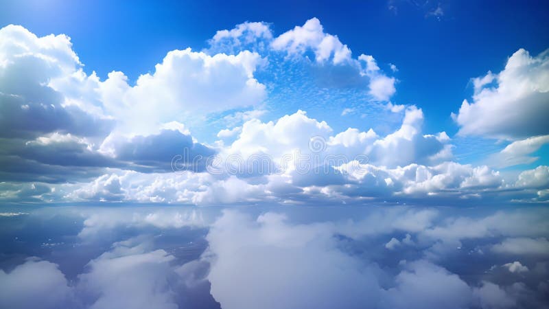 Clouds Interconnected With Network In Sky Imagine A World Where Data Flows Effortlessly Between