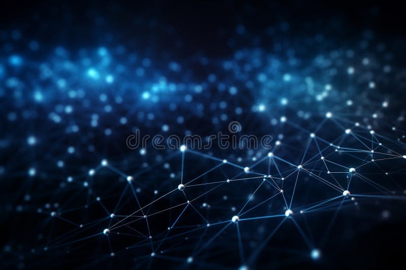 Network of Interconnected Digital Nodes - a Conceptual Image ...