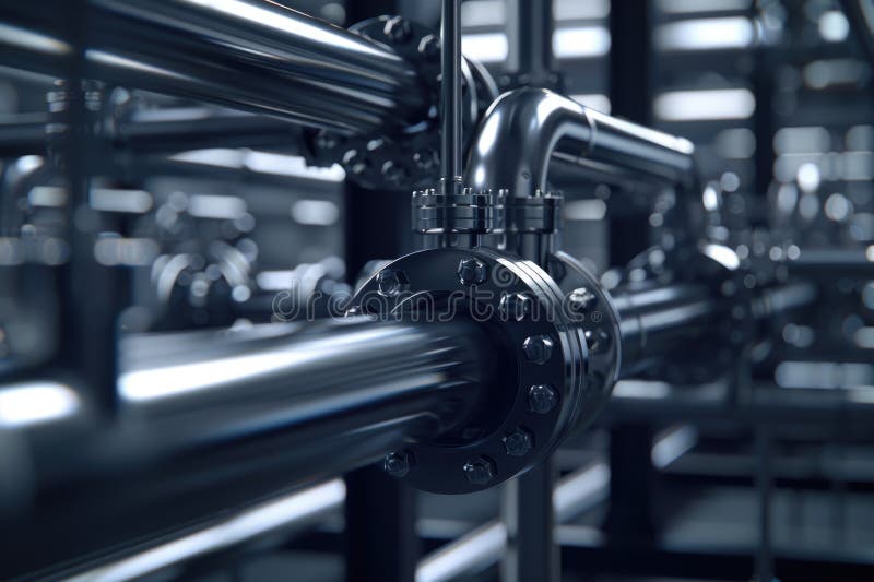 A Network of Interconnected Pipes. Ideal for Illustrating ... A Network of Interconnected Pipes. Ideal for Illustrating ...