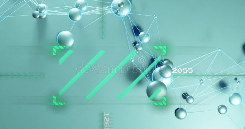 Futuristic Digital Network Spheres Connections Stock Photos - Free ...