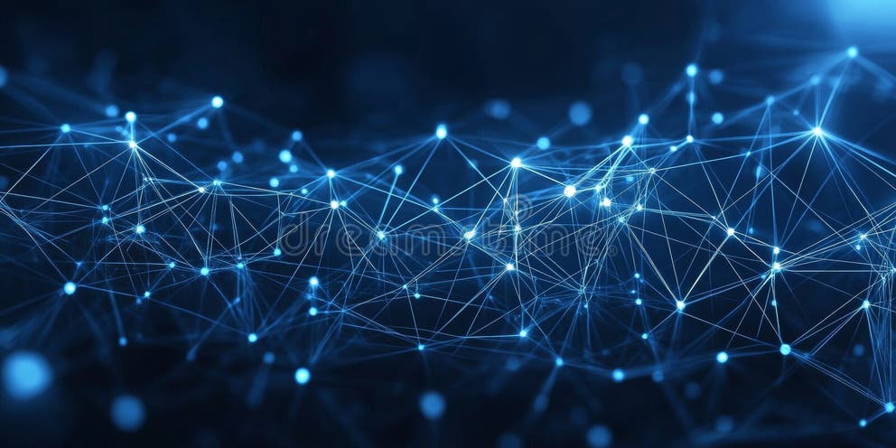 Network Interconnection Abstract Background, Plexus Structure Technology Connections Data ...