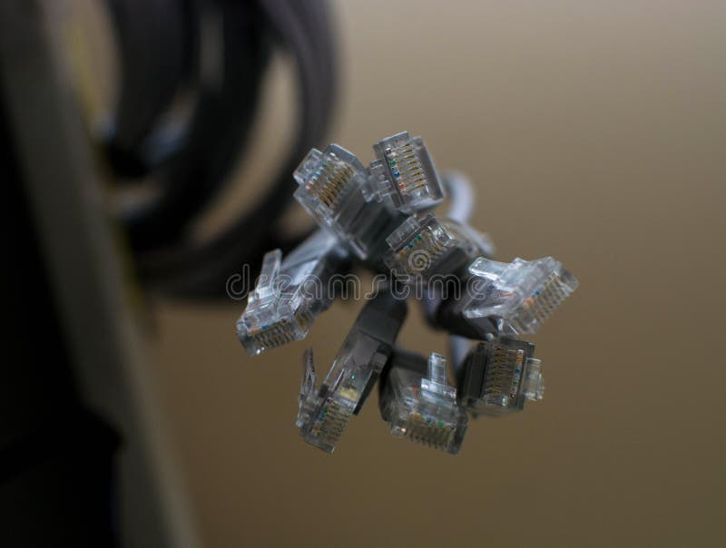 The Ethernet Jack Rj45 for LAN Local Area Network Ethernet Connection ...