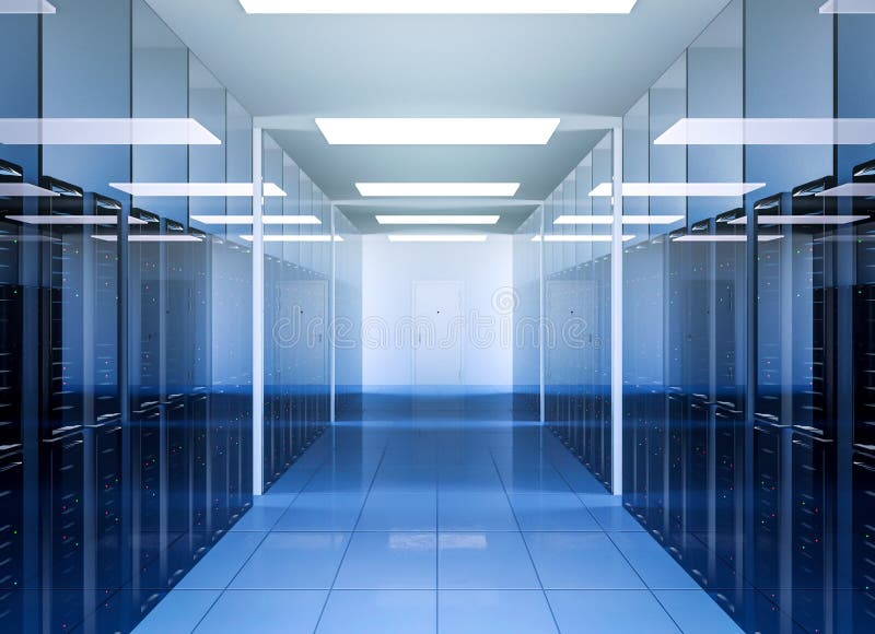 Network and Internet Communication Technology in Data Center Server ...