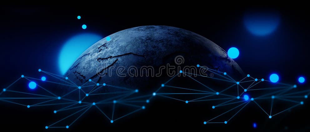 Network of Internet Laser Particle for Telecom, Data Cloud Storage ...