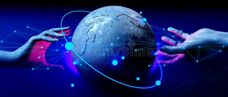 Network of Internet Laser Particle for Telecom, Data Cloud Storage ...
