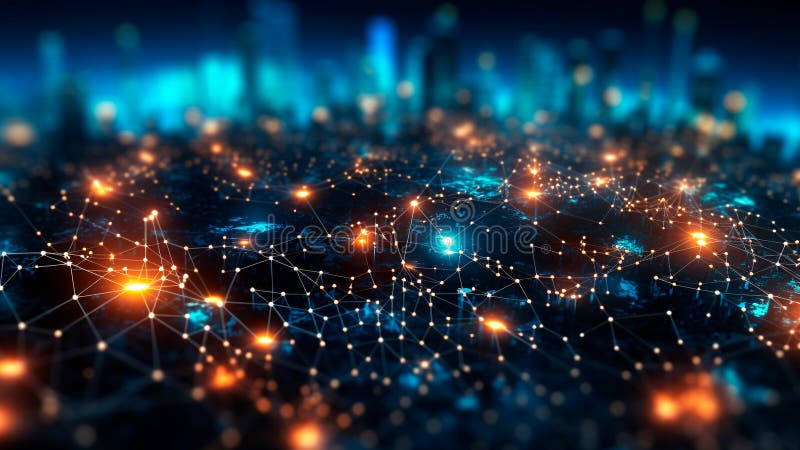 A Network of Interwoven Connections, Digitally Connected Society ...