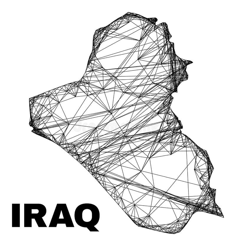 Net Irregular Mesh Koh Chang Map Stock Illustration - Illustration of ...