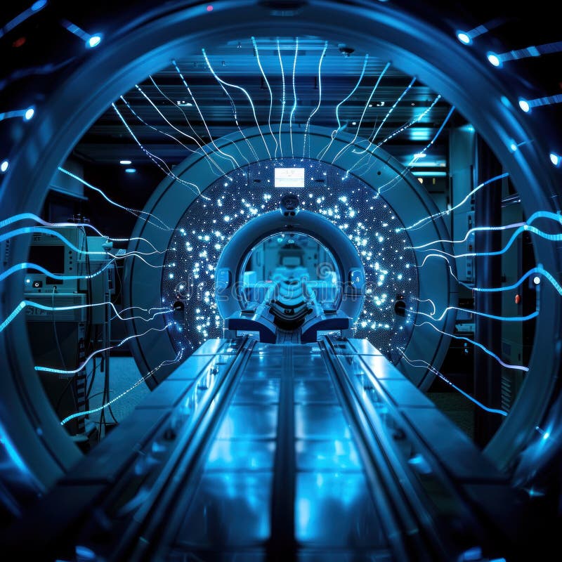 Network Lines Converging on an MRI Machine the Nexus of Imaging and ...