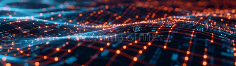 Network Lines and Dots of Global Connectivity and Data Transmission ...