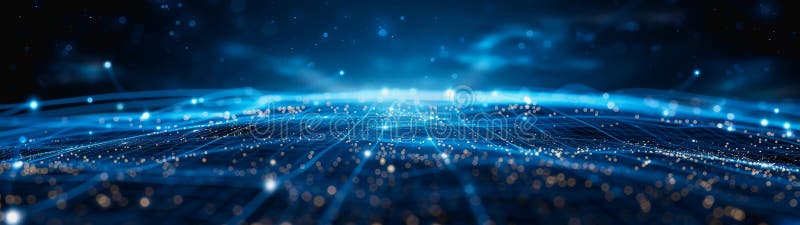 Network Lines and Dots of Global Connectivity and Data Transmission ...