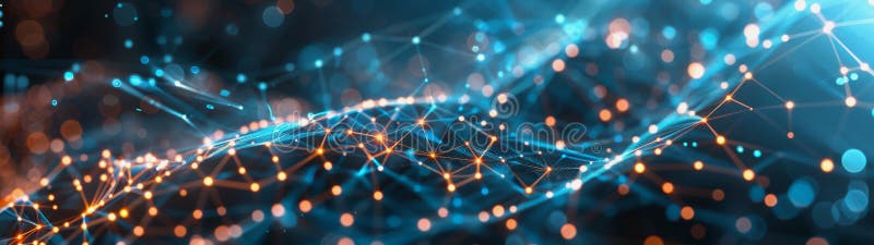 Network Lines and Dots of Global Connectivity and Data Transmission ...