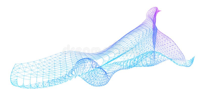 Network Lines. Net Wave Information Flow. Scientific Paradigm Solutions ...