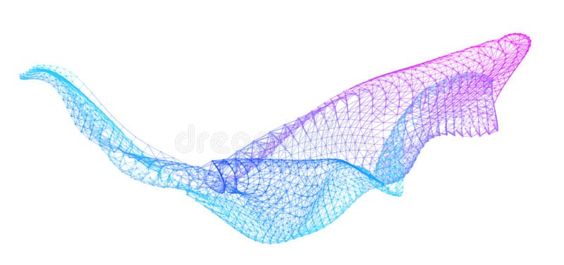 Network Lines. Net Wave Information Flow. Scientific Paradigm Solutions ...