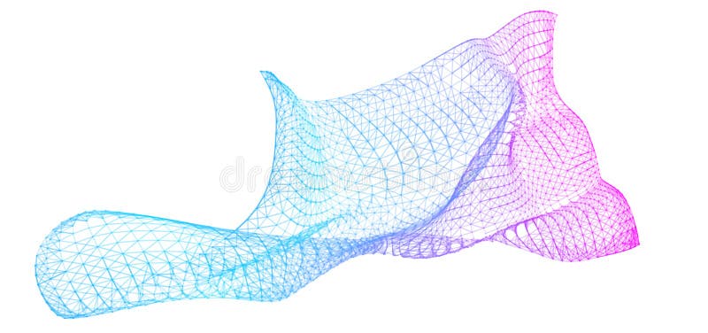 Network Lines. Net Wave Information Flow. Scientific Paradigm Solutions ...