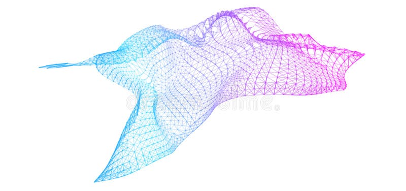 Network Lines. Net Wave Information Flow. Scientific Paradigm Solutions ...