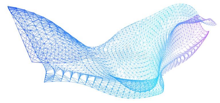 Network Lines. Net Wave Information Flow. Scientific Paradigm Solutions ...