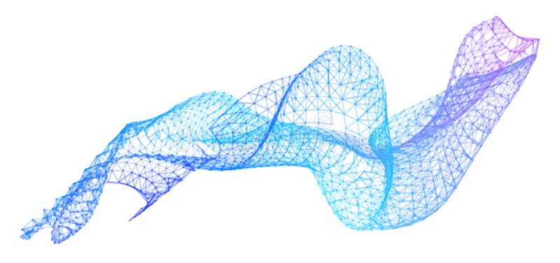Network Lines. Net Wave Information Flow. Scientific Paradigm Solutions ...