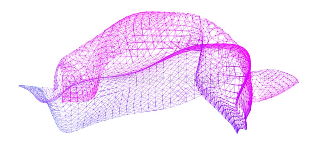 Network Lines. Net Wave Information Flow. Scientific Paradigm Solutions ...