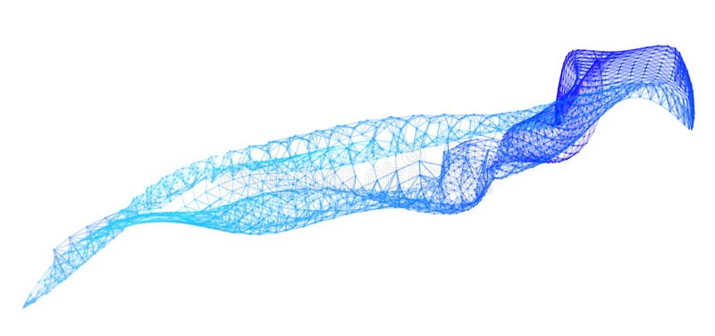 Network Lines. Net Wave Information Flow. Scientific Paradigm Solutions ...