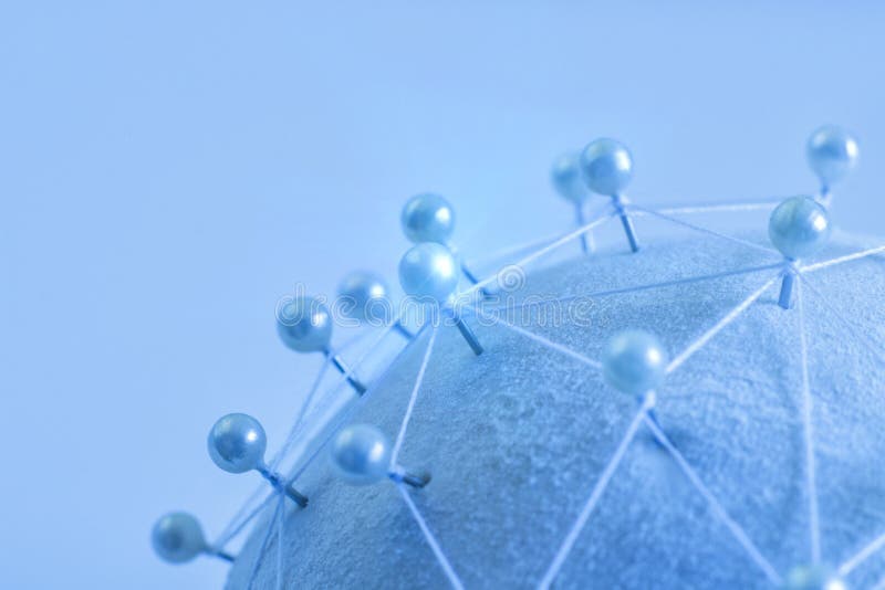 Network Linking Entities Concept. Stock Photo - Image of bandwidth ...