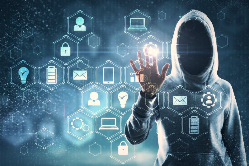 Network and Malware Concept Stock Image - Image of dark, cyber: 140405211