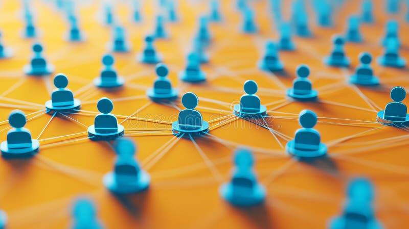 A Network Map Displaying the Connections among Individuals or Entities ...