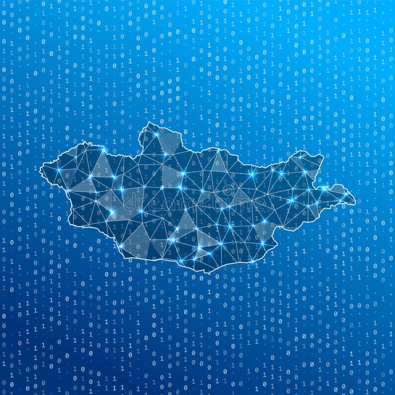 Mongolia digital badge. stock vector. Illustration of bator - 233378231