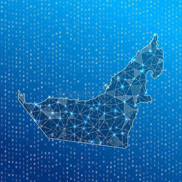 Digital Uae Map Stock Illustrations – 350 Digital Uae Map Stock ...