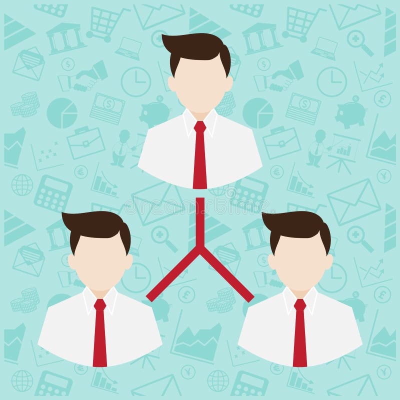 Network Marketing symbol stock vector. Illustration of connection ...