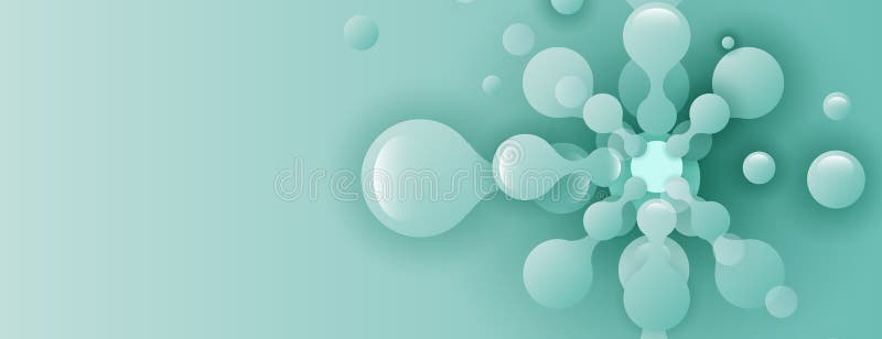 Network Molecules Geometry Pattern. Vector Beautiful Technology on ...