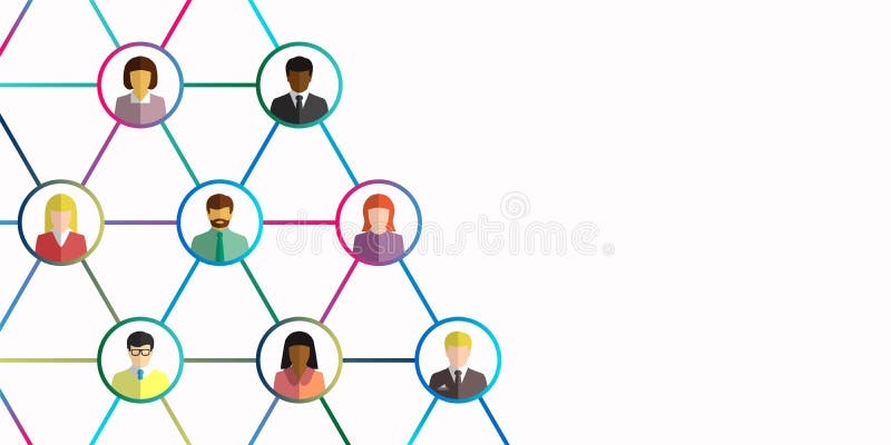 Network and Networking Concept with Diverse Group of People Connecting ... Network and Networking Concept with Diverse Group of People Connecting ...