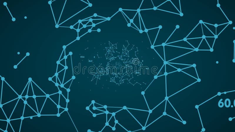 Network Nodes An Abstract Representation Of Generic Nodes Of Data