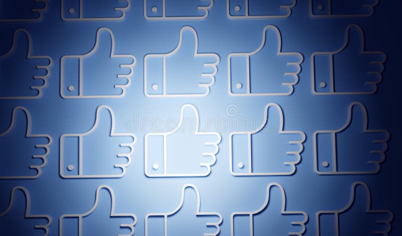 Network of Ok Like Social Media Hand Icon Symbol Stock Illustration ...