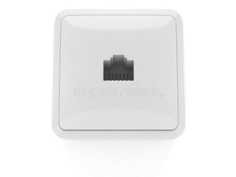 Telecommunication Outlet Symbols Stock Vector - Illustration of ...