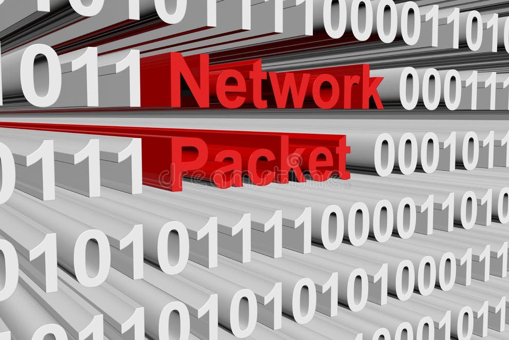 Network packet stock illustration. Illustration of technology - 98369122