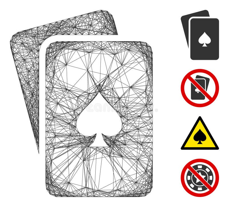 Network Peaks Playing Cards Vector Mesh Stock Vector - Illustration of ... Network Peaks Playing Cards Vector Mesh Stock Vector - Illustration of ...