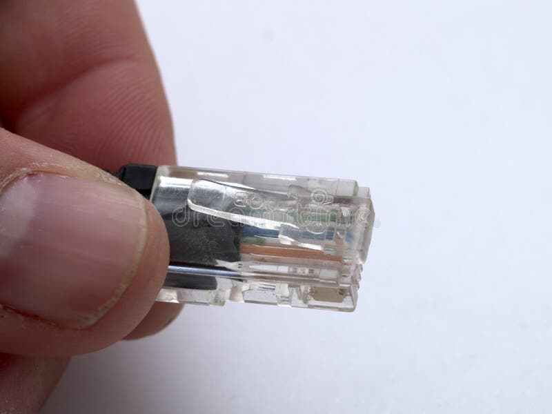 Network Plug stock image. Image of ethernet, technology - 193395