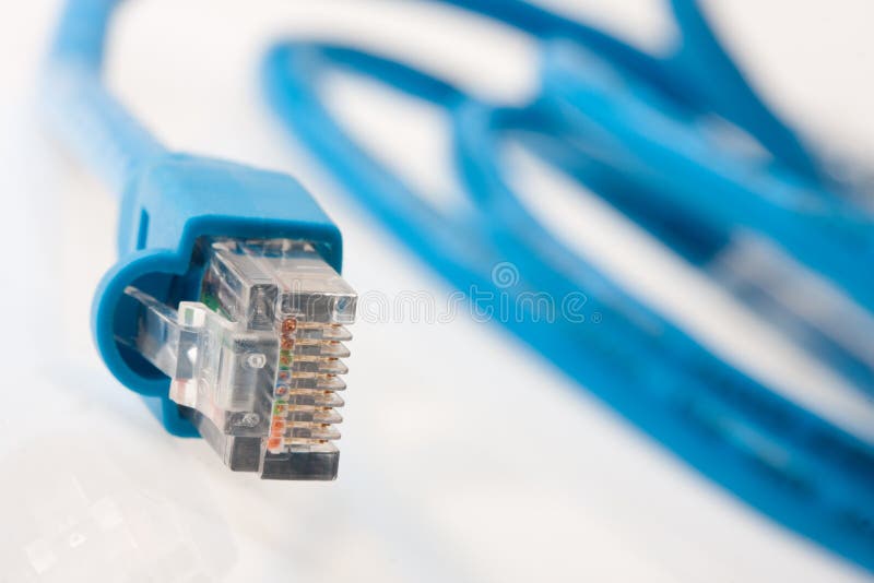 Network plug stock photo. Image of link, color, internet - 19614736