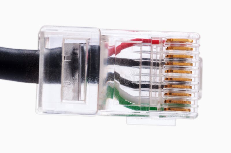 Network plug stock image. Image of communication, equipment - 27099737
