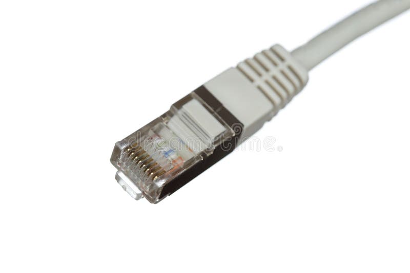 Network plug stock photo. Image of computer, connection - 36613414