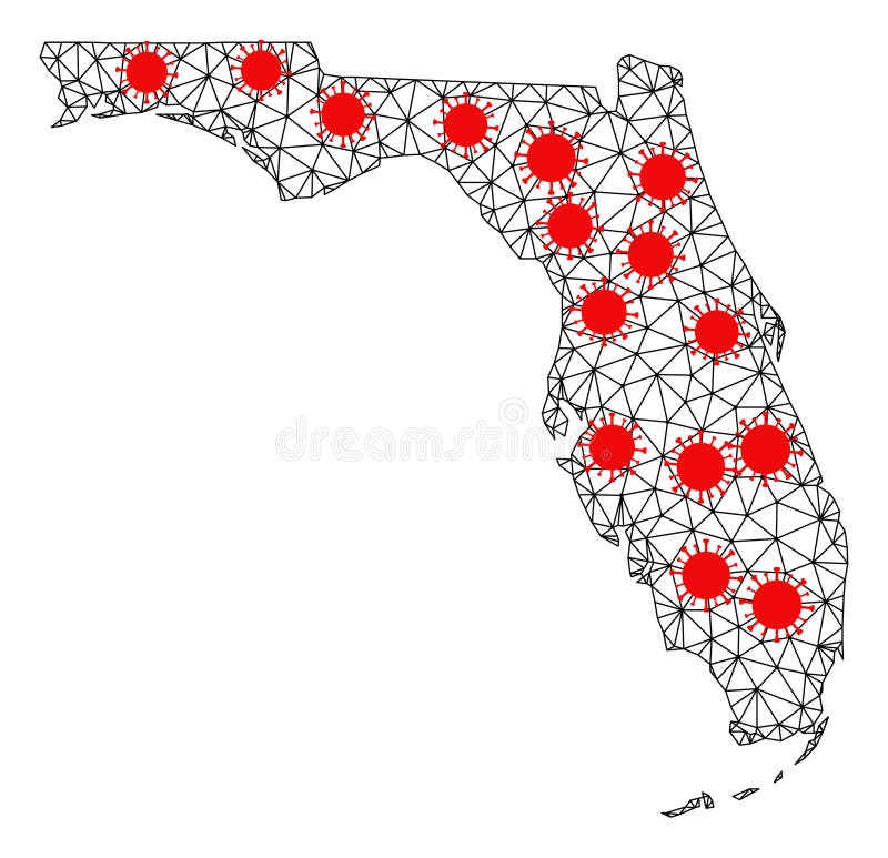 Florida Network Map Stock Illustrations – 116 Florida Network Map Stock ...