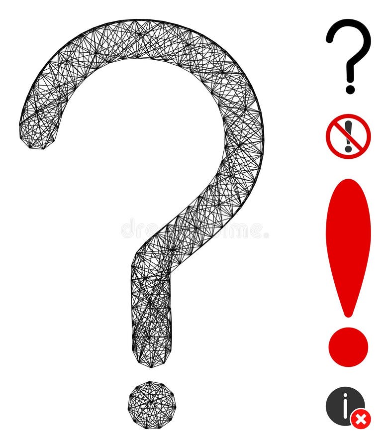 Network, and question mark stock illustration. Illustration of ideas ...
