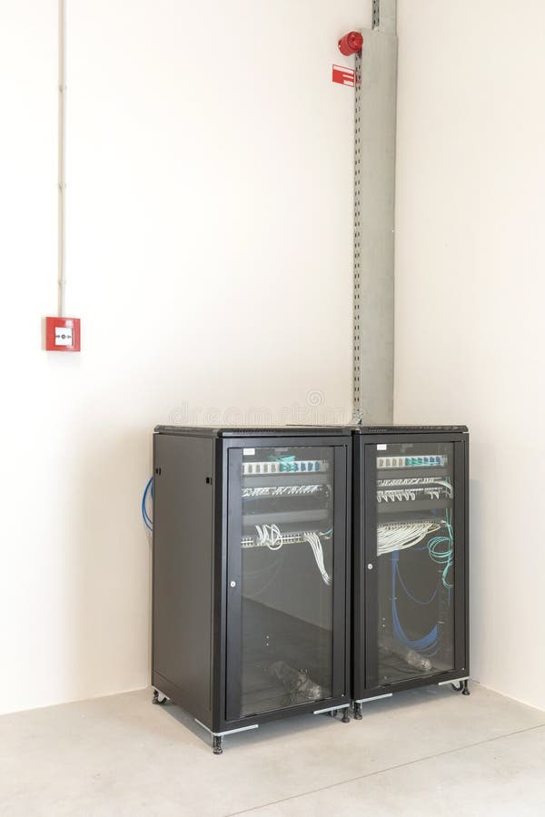 Network rack stock photo. Image of internet, cable, computer - 22470664