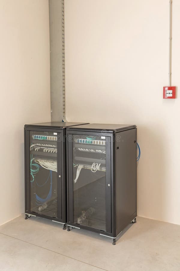 Network rack stock photo. Image of internet, cable, computer - 22470664