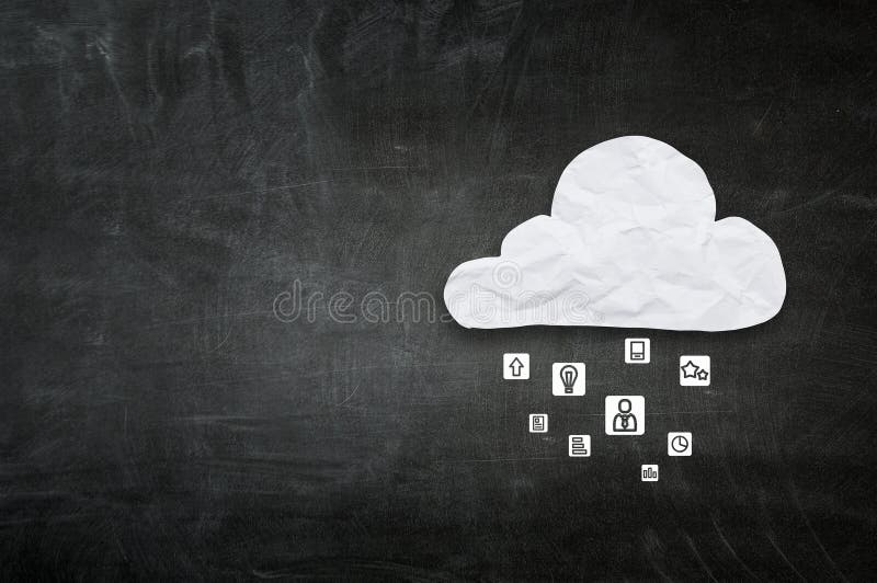 Network of Remote Service. Mixed Media Stock Image - Image of concept ...